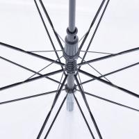 China Transparent PVC Color Straight Rod Umbrella Three-Folding Design for All in 1 Function for sale