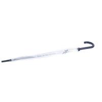 China Transparent PVC Color Straight Rod Umbrella Three-Folding Design for All in 1 Function for sale