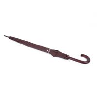 China Fully-automatic Sunscreen Long Handle Golf Umbrella with Bent Hook and Customized LOGO for sale
