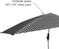 China Outdoor Camping Beach Baby Chair with Adjustable Umbrella and Universal UV Protection for sale