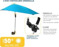 China Outdoor Camping Beach Baby Chair with Adjustable Umbrella and Universal UV Protection for sale