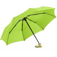 China Steel Fiberglass Ribs Customized Automatic RPET Umbrella with Personalized Print Logo for sale