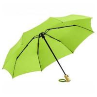 China Steel Fiberglass Ribs Customized Automatic RPET Umbrella with Personalized Print Logo for sale