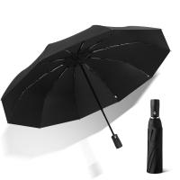 China Anti-Rebound and Explosion-Proof Umbrella Commercial Folding Design with Pongee Fabric for sale