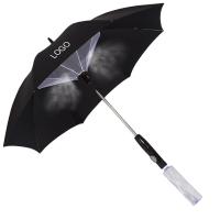 China Adults Customized Umbrella with 190T Nylon Fabric and Water Spray Mist Cooling Air for sale