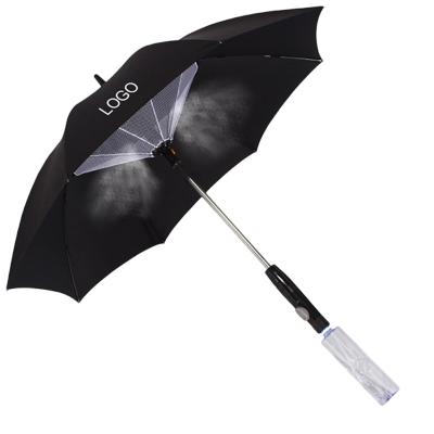 China Adults Customized Umbrella with 190T Nylon Fabric and Water Spray Mist Cooling Air for sale