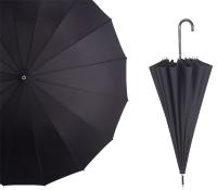 China 23inch 16ribs 190T Pongee Waterproof Japanese Umbrella Japan Fiberglass with Control for sale