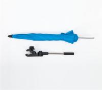 China Stroller Accessory Universal Umbrella with Plastic Clamp Handle and 190T Pongee Panel for sale