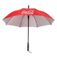 China 23inch 8K Umbrellas Auto Open Plastic Handle Fiberglass for Personalized Promotion for sale