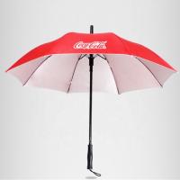 China 23inch 8K Umbrellas Auto Open Plastic Handle Fiberglass for Personalized Promotion for sale