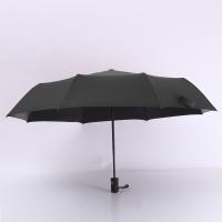 China Summer Three-folding Umbrella Fully Automatic Folding Auto Umbrella with 8k 21inch for sale