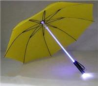 China 23inch 8K LED Light Up Umbrella with 105cm Open Diameter and Quick-Drying Pongee Fabric for sale