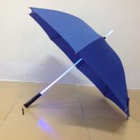 China 23inch 8K LED Light Up Umbrella with 105cm Open Diameter and Quick-Drying Pongee Fabric for sale