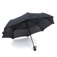 China Custom Logo Three-folding Fully-automatic Umbrella for Promotion BSCI Certified for sale