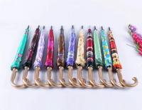 China Customized Logo Printing Golf Umbrella 21 Inch Classic Flower Design for Popular Branded for sale