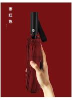 China Agile Supply Chain Customization 12k Fold Umbrella with Automatic Handle and UV Protection for sale