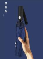 China Agile Supply Chain Customization 12k Fold Umbrella with Automatic Handle and UV Protection for sale