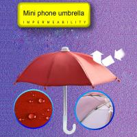 China Manual Open Outdoor Bike Toy Umbrella Art Deco Polyester Fabric Mobile Phone Sunblock Rain Umbrella for sale