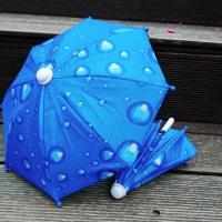 China Manual Open Outdoor Bike Toy Umbrella Art Deco Polyester Fabric Mobile Phone Sunblock Rain Umbrella for sale