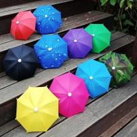 China Manual Open Outdoor Bike Toy Umbrella Art Deco Polyester Fabric Mobile Phone Sunblock Rain Umbrella for sale