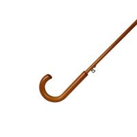 China Eco-Friendly Protection Cork Umbrella with Wooden Shaft and Handle 105cm Open Diameter for sale