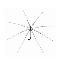 China Minimalist Design All in 1 8 Bone Umbrella Frame with Glass Fiber Straight Elbow Belt for sale