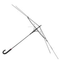 China Minimalist Design All in 1 8 Bone Umbrella Frame with Glass Fiber Straight Elbow Belt for sale