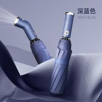 China 2023 Design Luxury Business Gifts Automatic Fold Reflective Light Up Outdoor Umbrella for sale