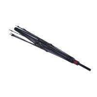 China 210T Nylon Fabric Umbrella Frame with 8 Bone Hand Open Reverse Function and Iron Cover for sale