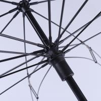China 210T Nylon Fabric Umbrella Frame with 8 Bone Hand Open Reverse Function and Iron Cover for sale