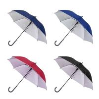 China Minimalist Design Customized 8k Black Coated Metal Fiberglass Frame Umbrella for BSCI for sale