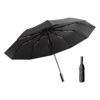 China Unbeatable Newest Crystal Mechanical Handle 3 Folding Windproof Gift for Ladies and Girls for sale