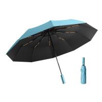 China Unbeatable Newest Crystal Mechanical Handle 3 Folding Windproof Gift for Ladies and Girls for sale