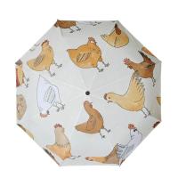 China Customized Print Logo DIY Umbrella with Black Steel Shaft and 190T Pongee Fabric for sale