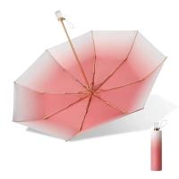 China Metal Shaft Frame Custom Gradient Shade Umbrella Popular for Women All in 1 Function for sale
