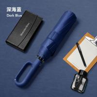 China Sunny and Rainy Umbrella Ring Buckle Handle Vinyl Anti UV Camping Automatic Business Umbrella for sale