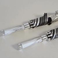 China Customized Golf Umbrella Agile Supply Chain Titanium Silver Umbrella with Logo Printing for sale