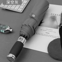 China Classic Design Chinese Automatic Open Paraguas Straight Umbrella with Fiberglass Shaft for sale