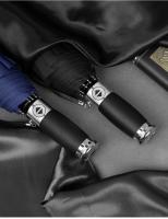 China Classic Design Chinese Automatic Open Paraguas Straight Umbrella with Fiberglass Shaft for sale