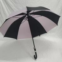 China Windproof Auto Open Golf Umbrella with Custom Logo Prints and 130cm Open Diameter for sale