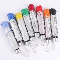 China Lightweight 190T Pongee Fabric Outdoor Market Umbrella with Custom Logo Promotion for sale