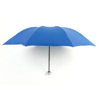 China Silver Coating Panel Material Umbrella for Custom Logo Print Folding Market in Made for sale