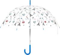China Children's Back to School Basics Transparent Bubble Stars Umbrella with Hook Handle for sale