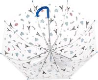 China Children's Back to School Basics Transparent Bubble Stars Umbrella with Hook Handle for sale