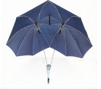 China Steel Shaft Advertising Umbrella for Custom Twin Couple Tandem Lovers' Gift for sale