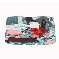 China Cross-Border Supply Customized Color Coating Panel Material Car Sunshade with Picture for sale