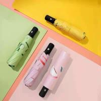 China Colorful Summer Style Auto Umbrella with Design Fruit Pattern Printing and UV Protection for sale
