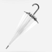 China Semi-automatic Control Customized Printing Straight Umbrella in Minimalist Design Style for sale