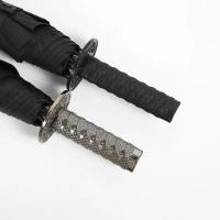China Japanese Samurai Sword Knife Umbrella Windproof Creative Female Male Car Large Parasol for sale