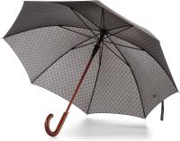 China One-piece Wood Handle J Umbrella Men's Environmental Protection Custom Made Logo Umbrella for sale